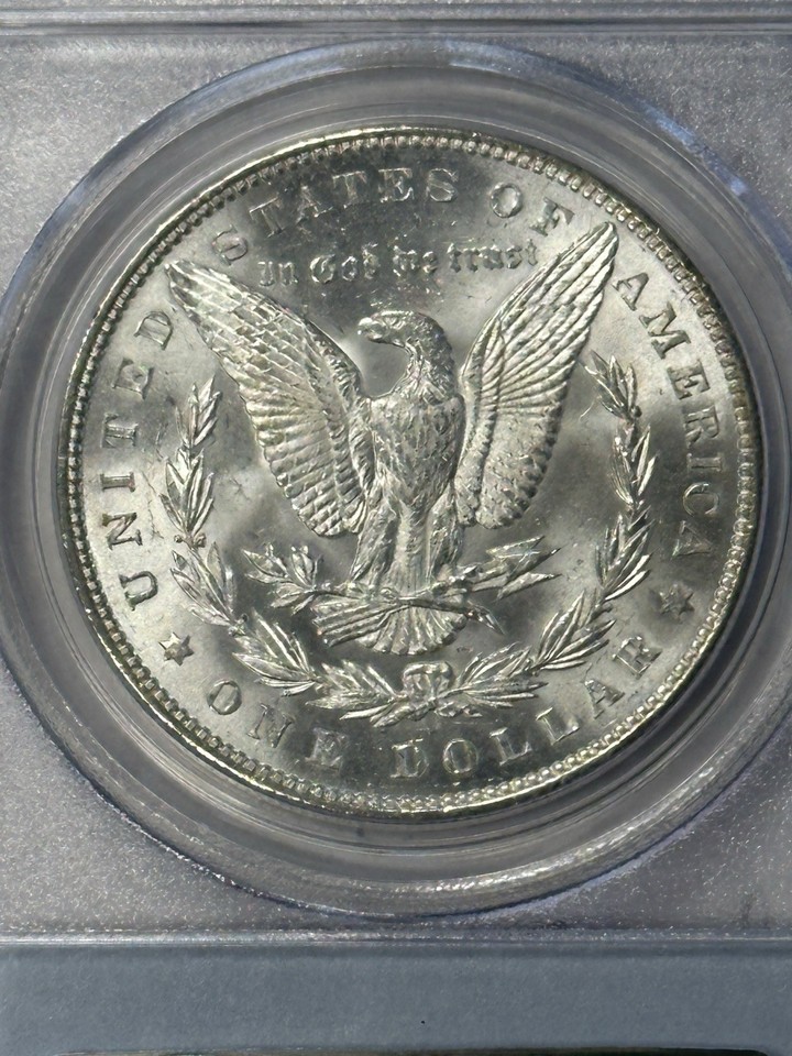 1888 Morgan PCGS MS-64 White Luster Silver Dollar Coin Philadelphia ...