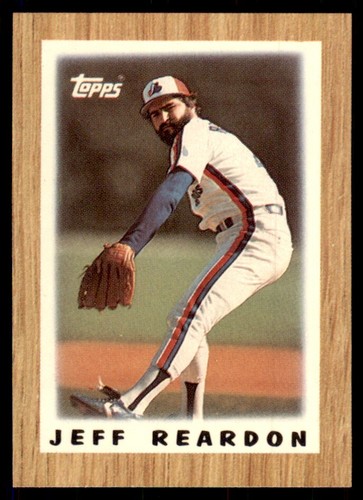 1987 Topps Major League Leaders Jeff Reardon Baseball Cards #18 | eBay