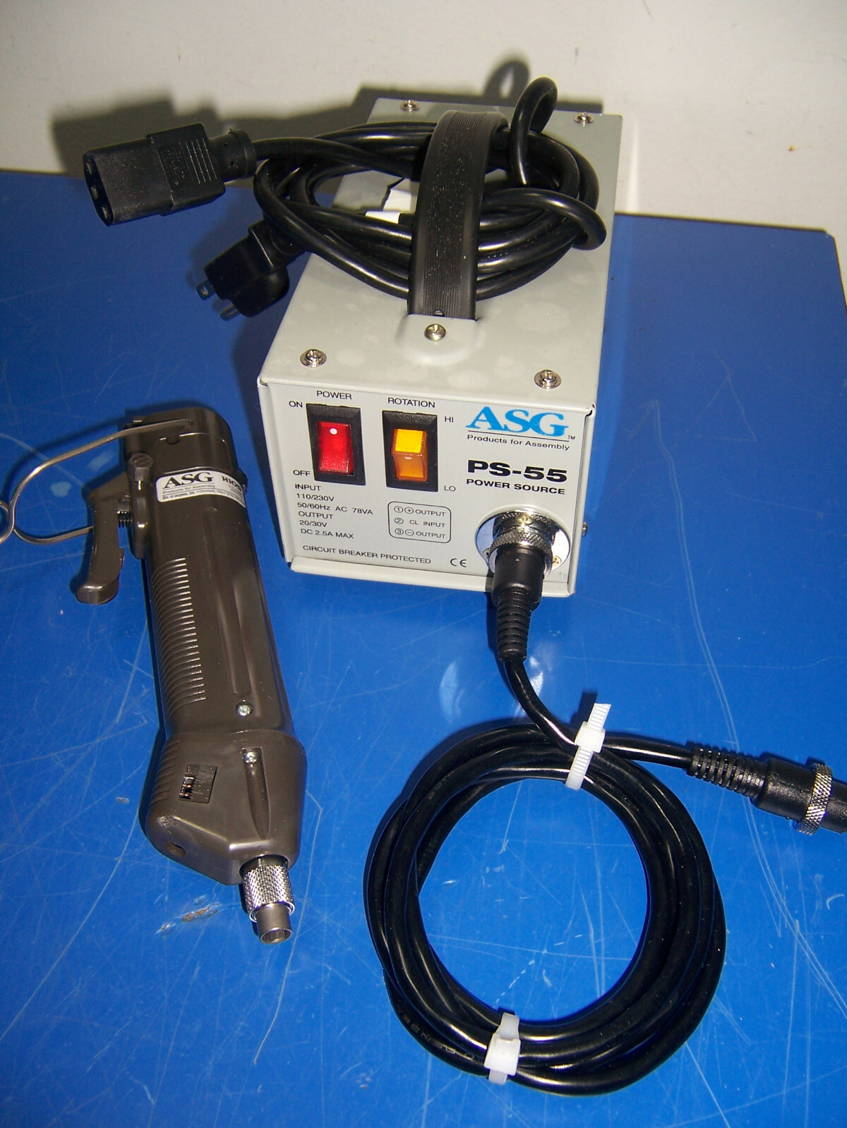 13301 ASG hios bl5000 & ps-55 power source w/ driver | eBay