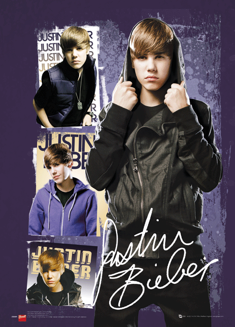 3D Small A3 Lenticular Poster Justin Bieber Montage | eBay Australia