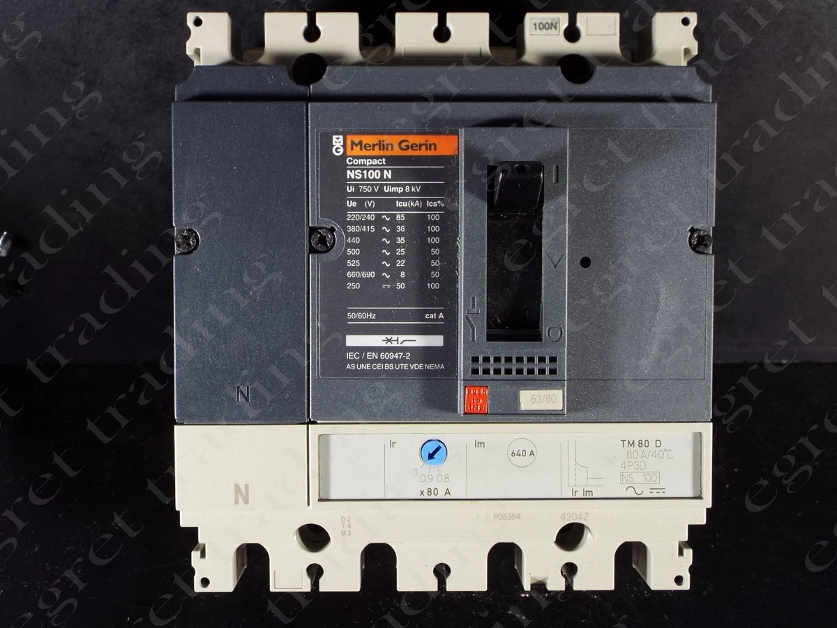 SCHNEIDER MERLIN Gerin Compact NS 400N Circuit Breaker 400, 43% OFF