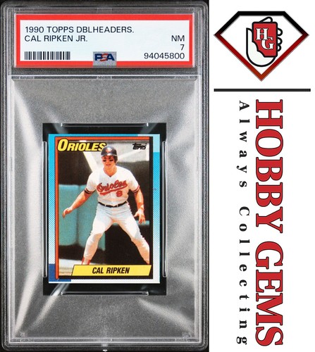 CAL RIPKEN JR PSA 7 1990 Topps Doubleheaders | eBay