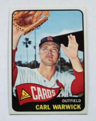 1965 Topps Baseball #357 Carl Warwick Cardinals MINT | eBay