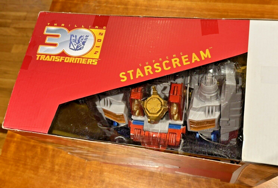 Transformers Supreme Starscream Platinum Edition Year Of The Horse New ...