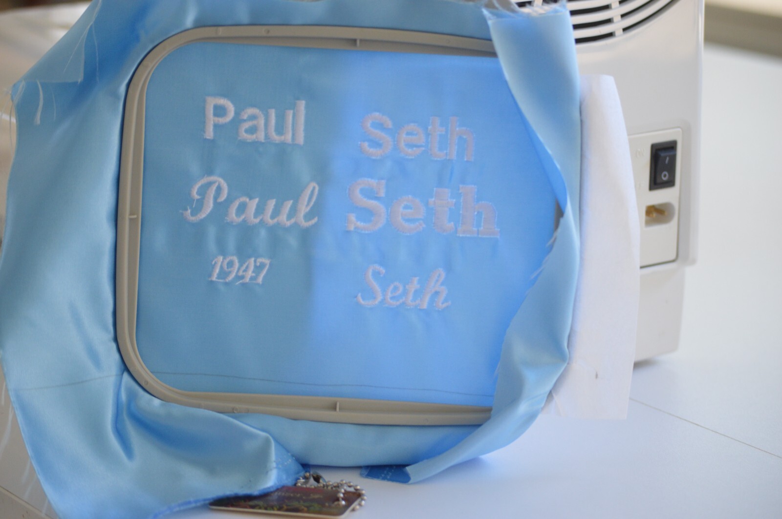 Janome Memory Craft 350E embroidery machine-hoop A 5"x4.3"- Clothsetter ...