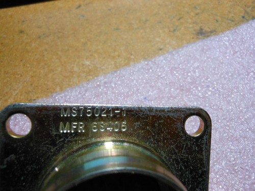 BARCAR MFG CONNECTOR PART # MS75021-1 NSN: 5935-00-846-3883 | eBay