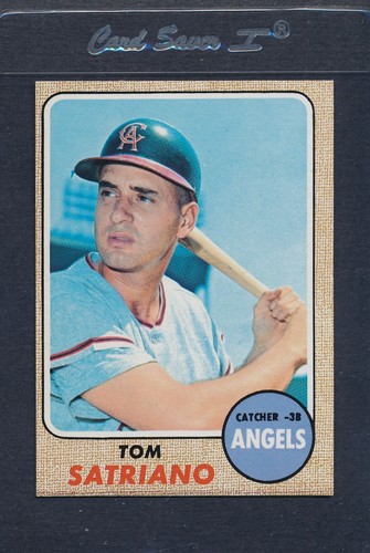 1968 Topps #238 Tom Satriano Angels EX/MT * 4014 | eBay