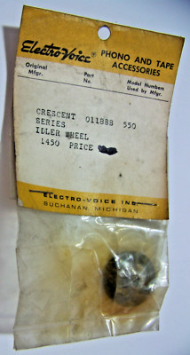 NEW!! ELECTRO-VOICE 1450 IDLER WHEEL, PHONOGRAPH PART, FREE SHIPPING US ...