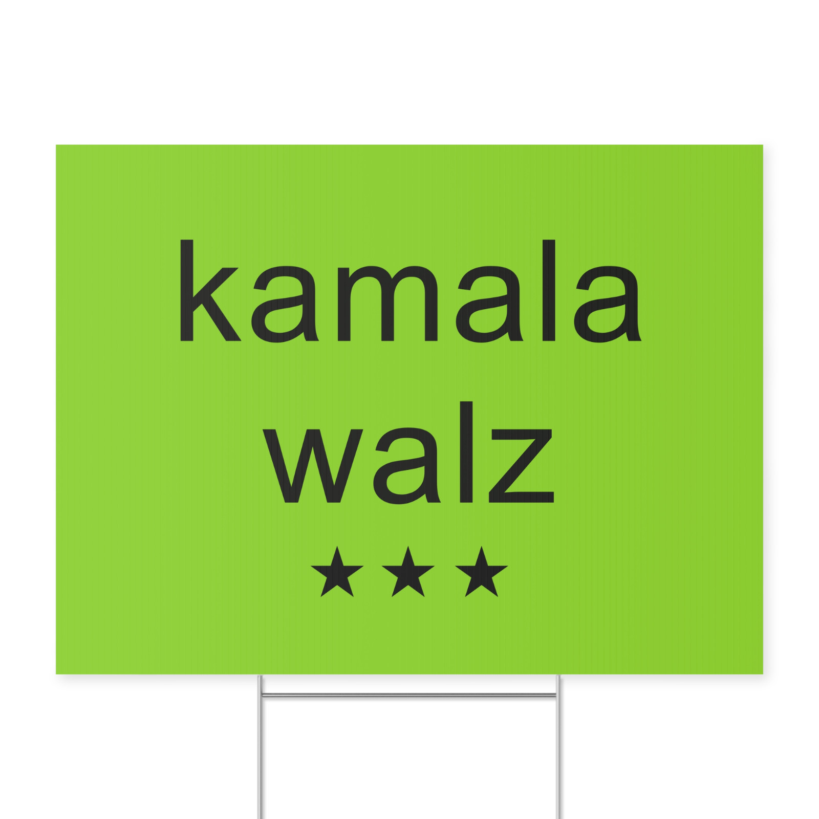 KAMALA HARRIS Brat Summer Sign 2024 | Grelly USA