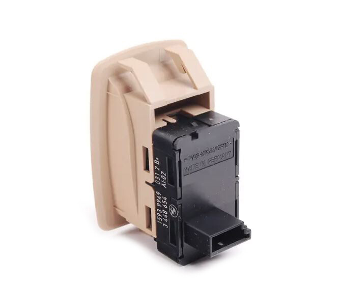 Genuine BMW E60 E61 X3 E83 Passenger Side Window Switch Beige ...