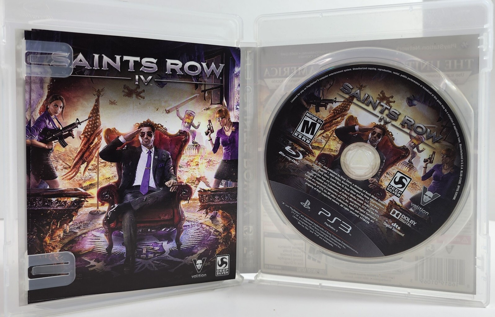 Saints Row IV Commander in Cheif (Sony Playstation 3, PS3, 2013 ...