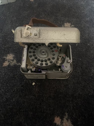 Vintage STB Pigeon Racing Clock Timer - Swiss Made - Leather Strap ...