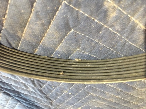 Slightly Used Caterpillar 350-8742 Serpentine Belt CAT 1684 mm 66.30" 8 ...