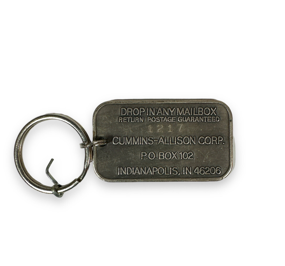 Vintage Drop In Mailbox Keychain Fob Indiana Society Of Chicago 1950s ...