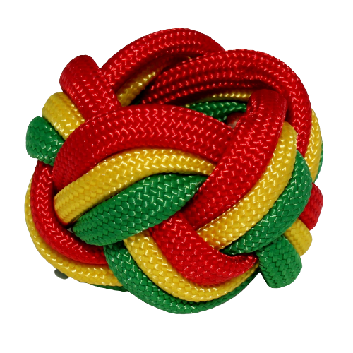 Handmade Scout Neckerchief Slide Woggle Webelos Paracord Turks Head ...