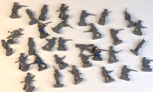 MUSKET MINIATURES - American Revolutionary War Plastic Figures (x30 ...