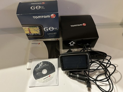 Bundle TomTom GO Live 740 GPS w Mount, Car Charger, Guide, Home Dock ...