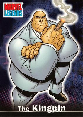 THE KINGPIN / Marvel Legends (Topps 2001) BASE Trading Card #69 | eBay