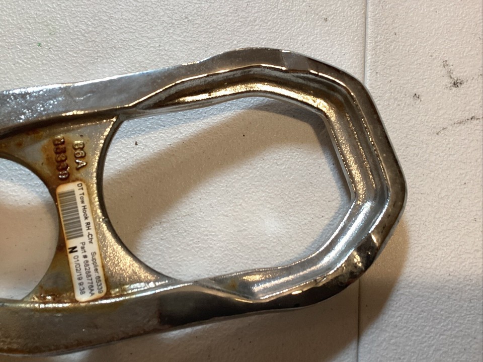 2019-21 RAM 1500 DT CHROME RIGHT FRONT TOW HOOK OEM 68288776AA | eBay
