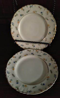 Two Syracuse China Federal Shape SUZANNE Pattern 8-1/8" Salad Plates ...