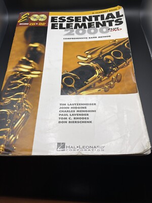 Hal Leonard B-Flat Bass Clarinet Book 1 Essential Elements 2000 Plus DVD | eBay