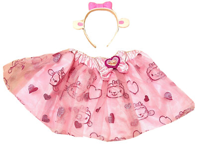 Disney Doc McStuffins Girls Lambie, Costume Kit with Tutu & Headband Sz ...