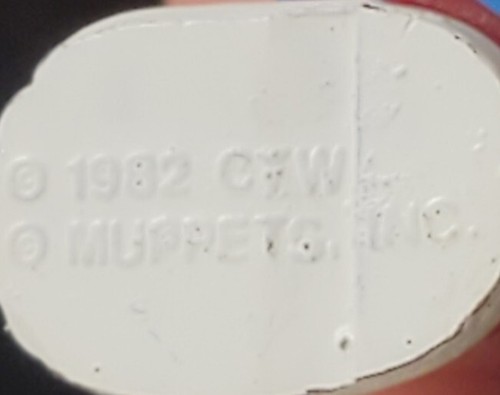 1982 CTW Bert with Accordion, Ernie Plays Drum Tara Toys Sesame Street ...