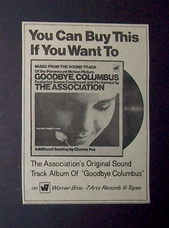 Goodbye Columbus Poster