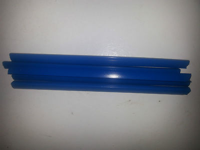 QTY 8 A4 SLIDE BINDERS 10MM CAPACITY BLUE -- LENGTH 297 MM-SQUARE | eBay