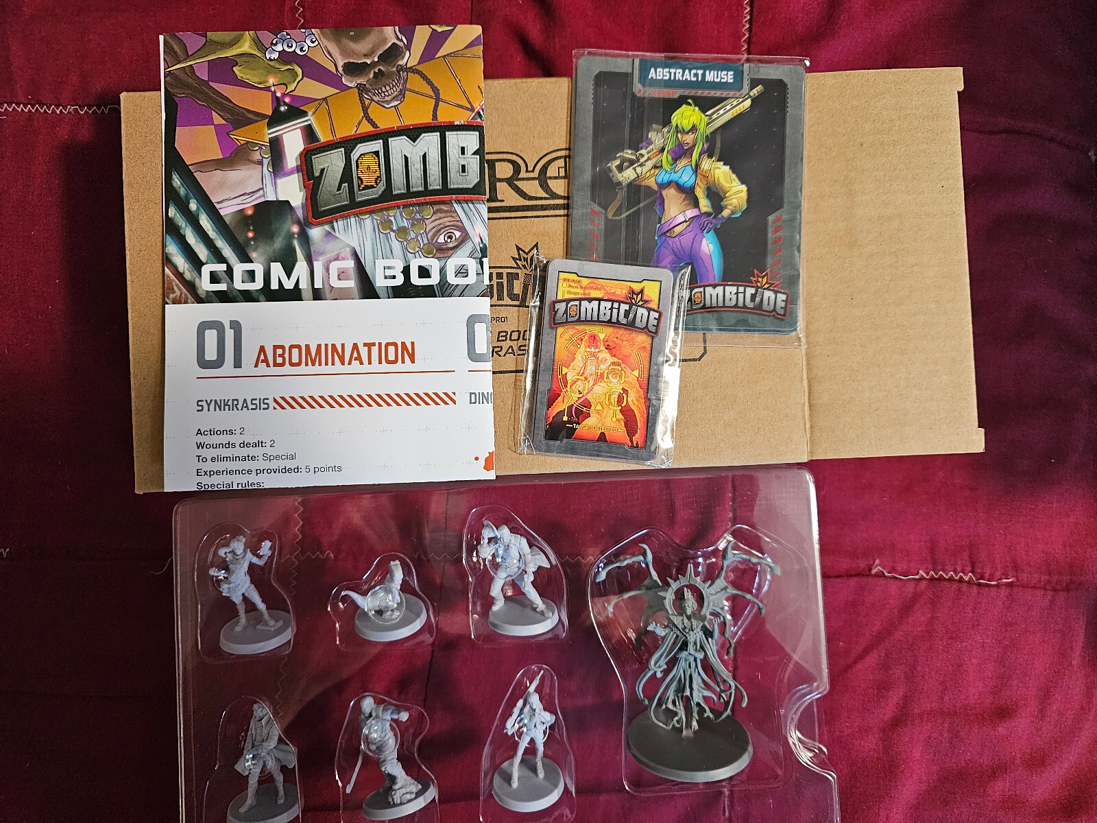 CMON Comics Vol 2 - Android / Zombicide: Invader Game Play Extras | eBay