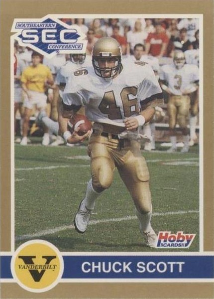 1991 Hoby Stars of the SEC - #332 Chuck Scott (RC) for sale online | eBay
