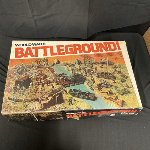 Mego Corps. WW2 BATTLEGROUND! PLAY SET WITH EXTRAS - See Photos | eBay