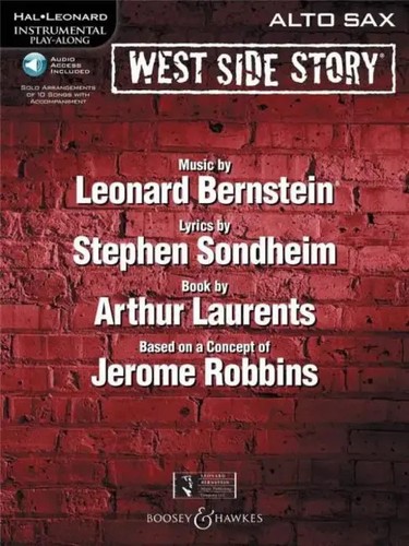 West Side Story for Alto Sax Instrumental Play-Along Book/Online Audio ...