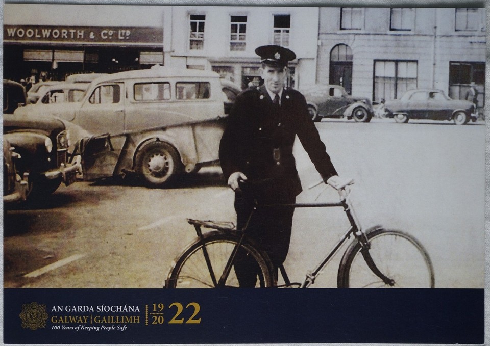 5 Irish Police Garda Post Cards 2022 100th Anniversary Galway Ireland ...