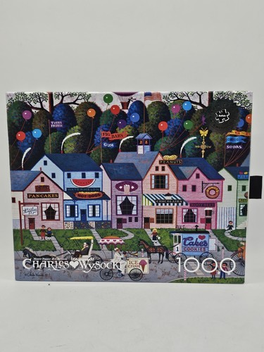 Pre-Owned 1000 Pc Silver Select Charles Wysocki Jigsaw Puzzle ...