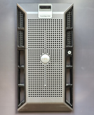 Dell PowerEdge 2900 server front cover faceplate bezel with lock and ...