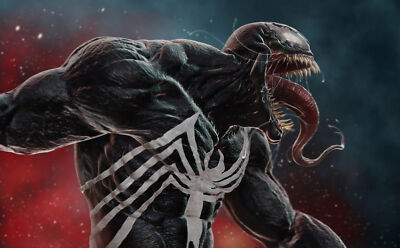 Superheroes venom superheroes art Stitched Gaming Mat Desk 14101 | eBay