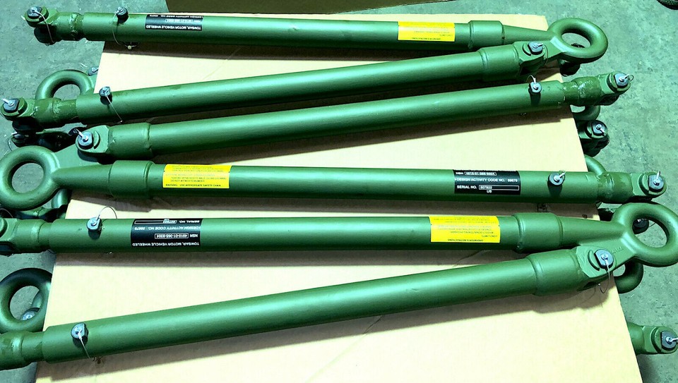 TOW BAR - Military Meduim Truck; M998 Humvee LMTV M35 ; 7551383 4910-01 ...