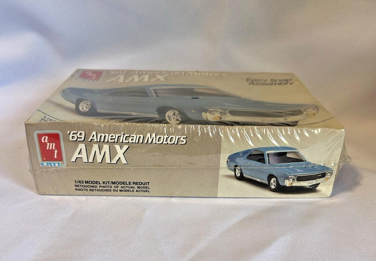AMT '69 American Motors AMX model kit "New in Factory Sealed Box" | eBay