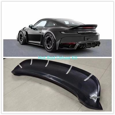 Carbon Fiber Rear Trunk Spoiler Wing For Porsche 911 992 Carrera Turbo ...