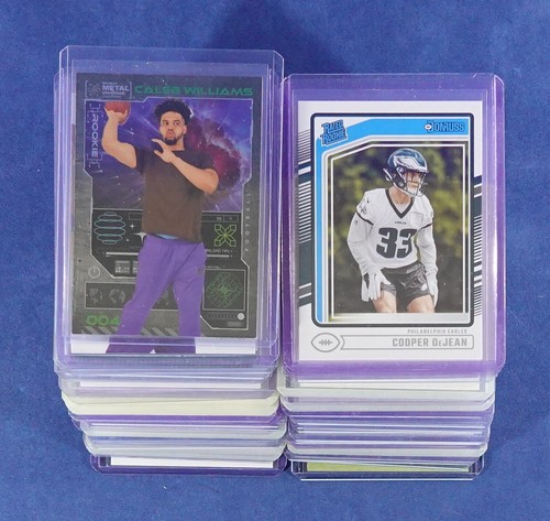 2024 MIXED BRAND FOOTBALL ROOKIE CARD LOT OF 75 MINT *357304 | eBay