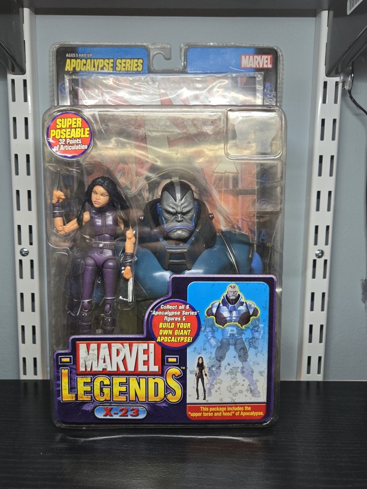 ToyBiz Marvel Legends Apocalypse BAF Series X-23 Purple Variant MOC | eBay
