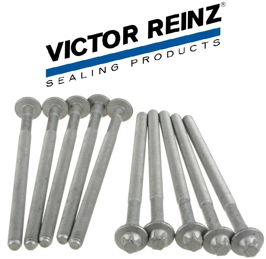 For Mercedes W203 C204 R172 L4 M271 Set 10 Engine Cylinder Head Bolts ...