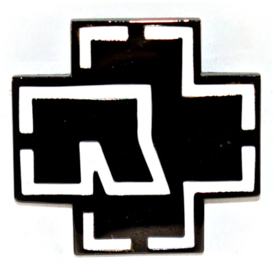 Rammstein Logo Enamel Pin Logo Band Music Metal Gothic Rock Industrial ...