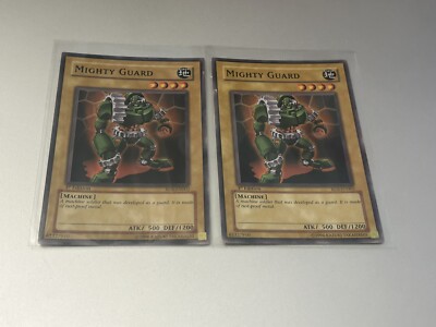 X2 Mighty Guard RDS-EN002 Yu-Gi-Oh! Card Light Play 1st Edition | eBay