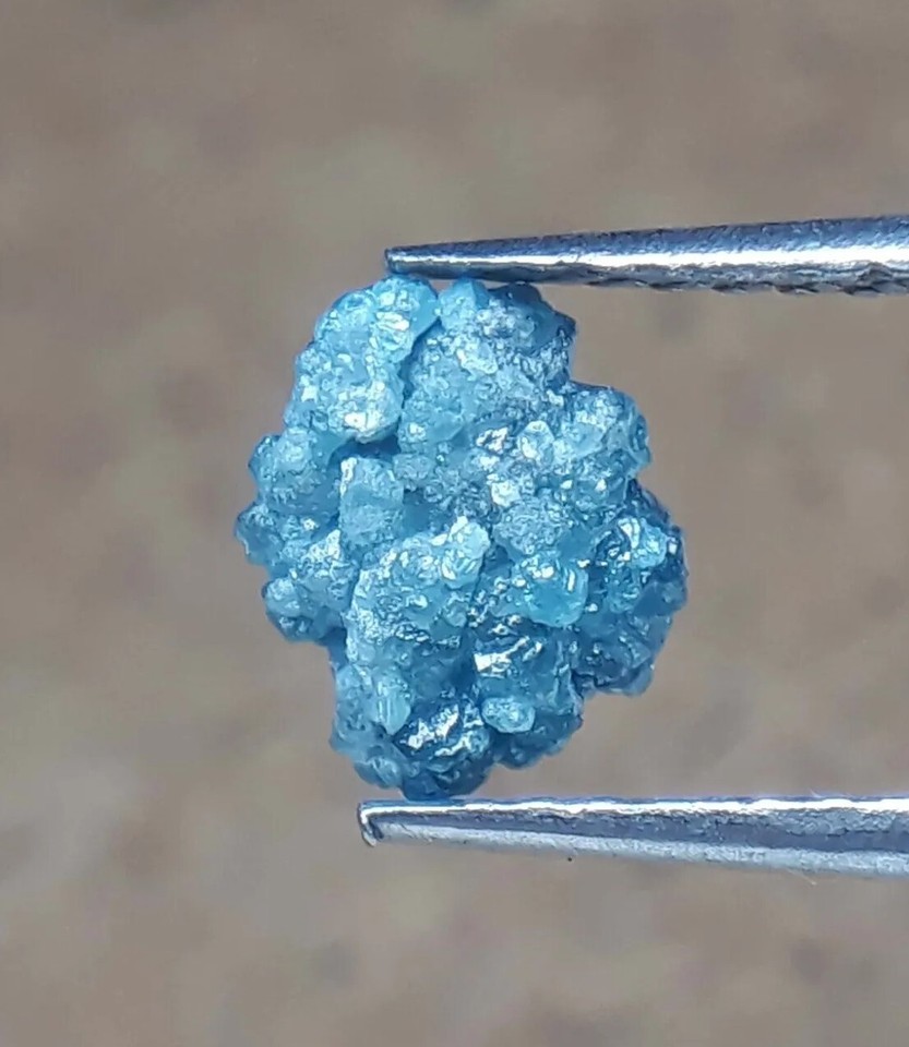 BLUE STONE 0.76 Ct,Natural Sky Blue Diamond|Light Blue Diamond|Uncut ...