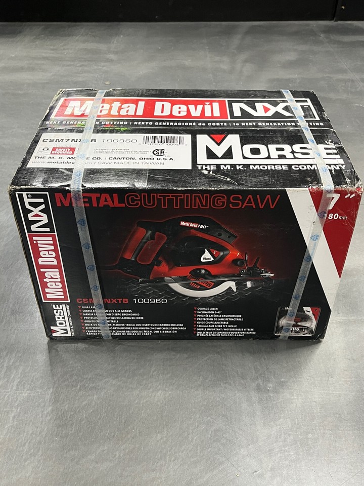 MK Morse Metal Devil NXT Circular Saw 7in- NEW | eBay