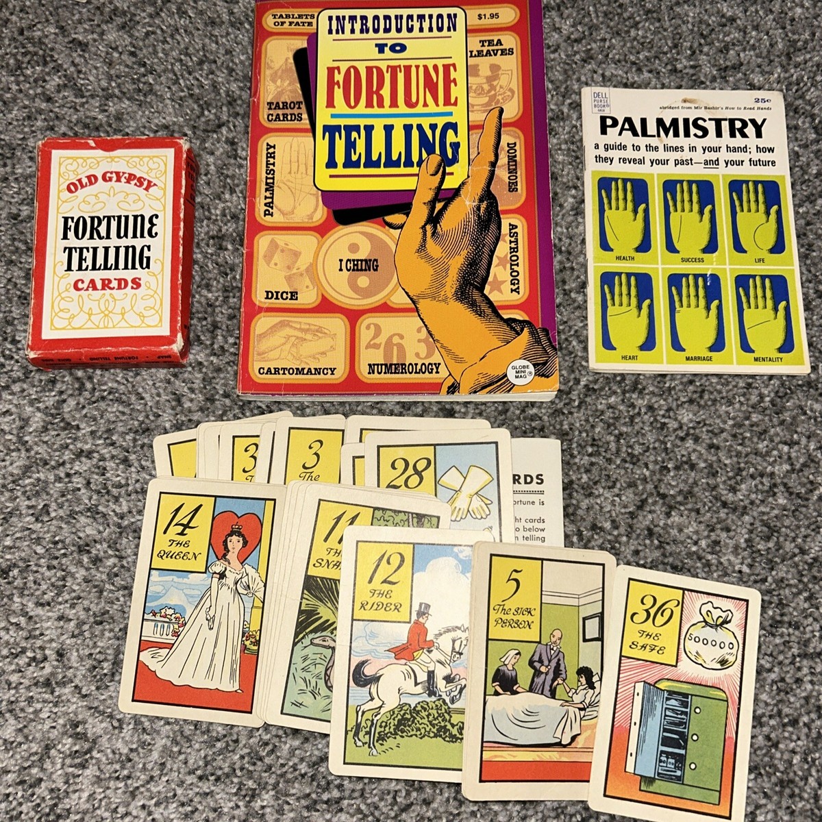 Vintage Fortune Telling Cards