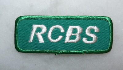 Vintage RCBS Reloading Supplies Embroidered Jacket Patch | eBay