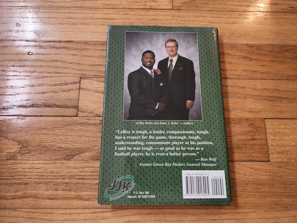 LeRoy Butler & James Keller SIGNED The LeRoy Butler Story 2003 First ...